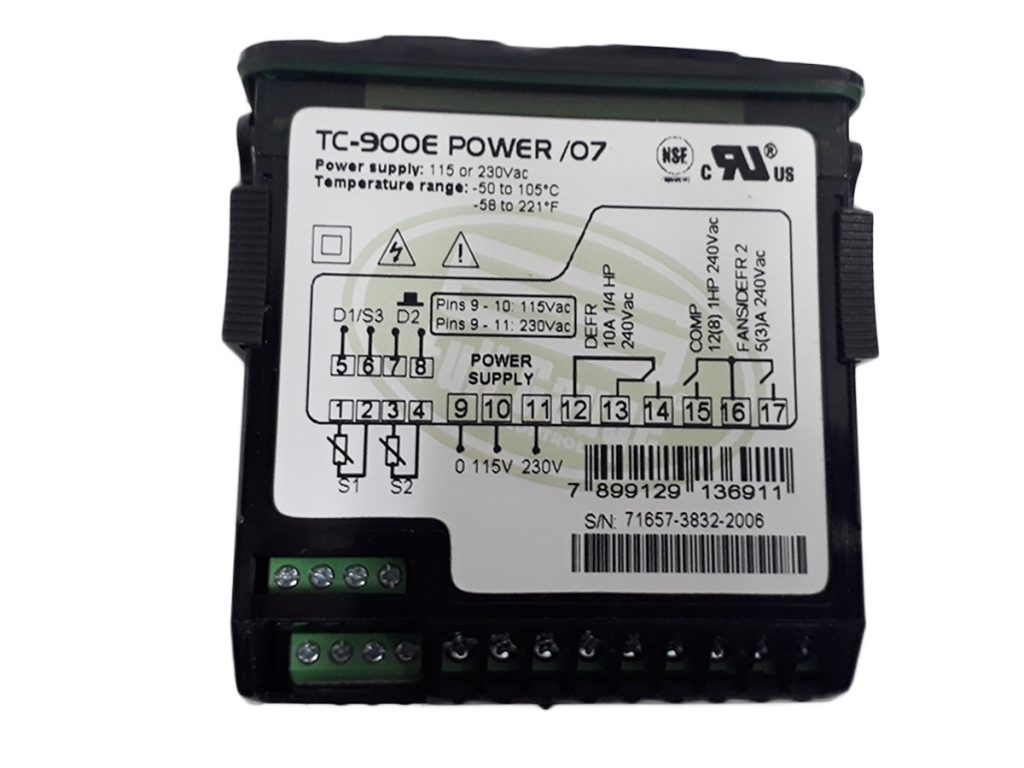 Controlador Full Gauge TC-900E Power/07 - Friopar Comercial